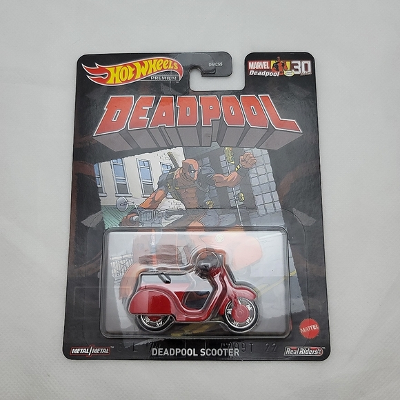 Mattel | Other | Hot Wheels Premium Marvel Deadpool 3 Years Deadpool ...